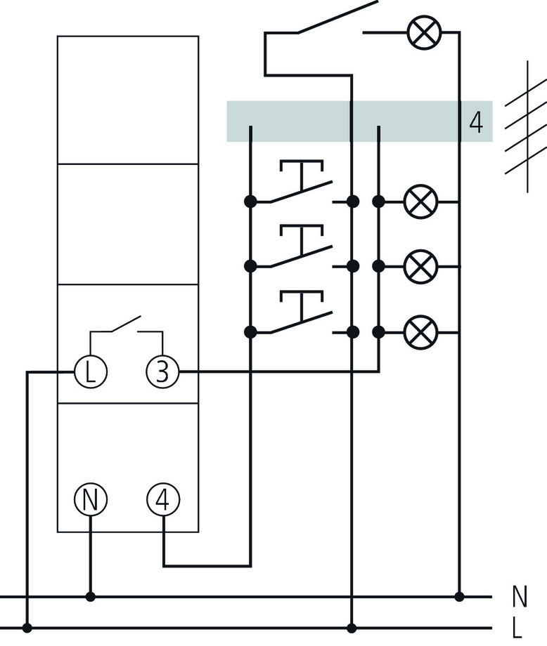 ELPA 8 | Rail DIN | Minuteries d'escalier | Contrôle du temps et de la lumière | Theben